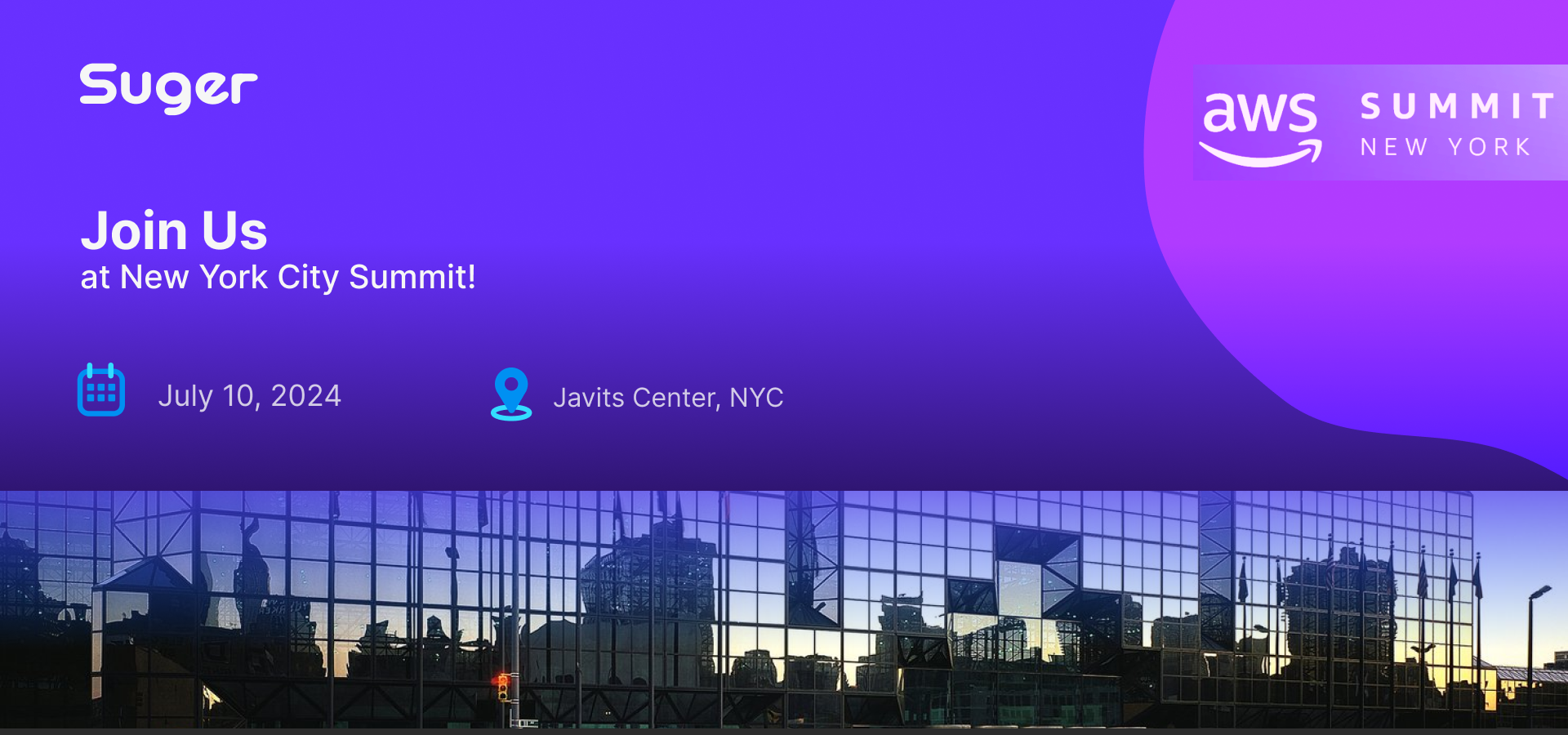 Meet Suger at the AWS Summit New York!